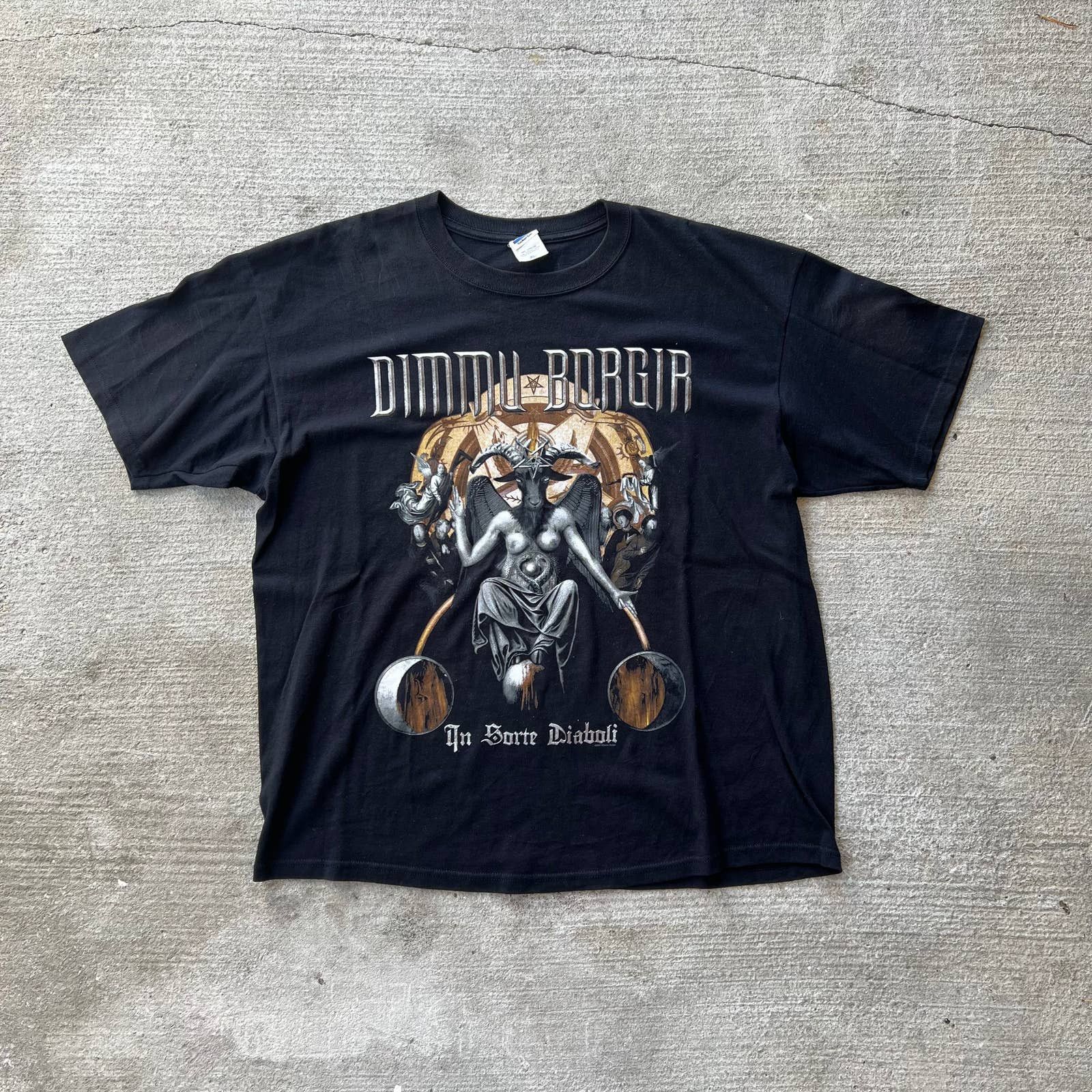 Vintage Vintage dimmu borgir death metal band t shirt | Grailed