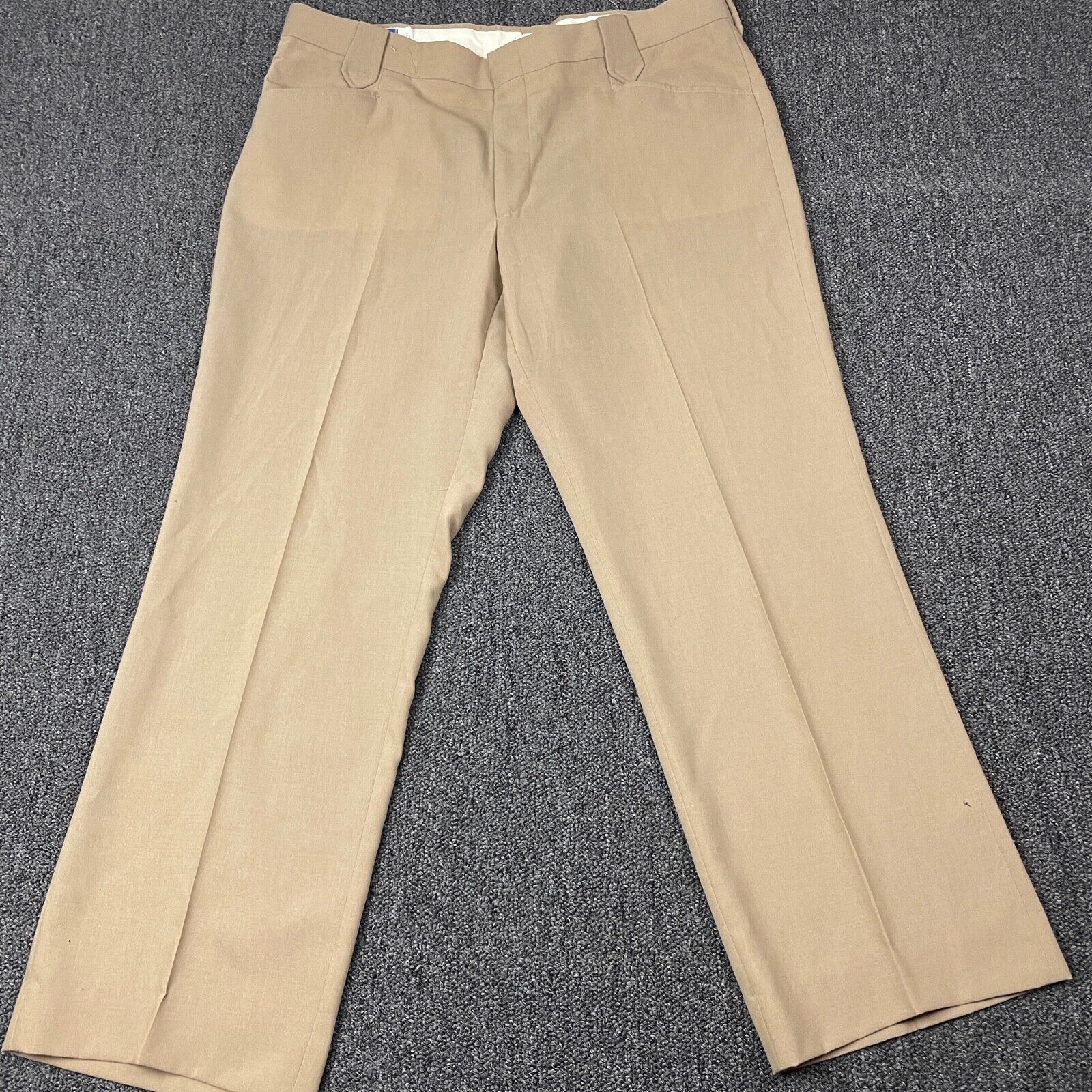 Pendleton Pendleton Pants Size 38x30 Beige Wool Blend Flat Front 4 ...