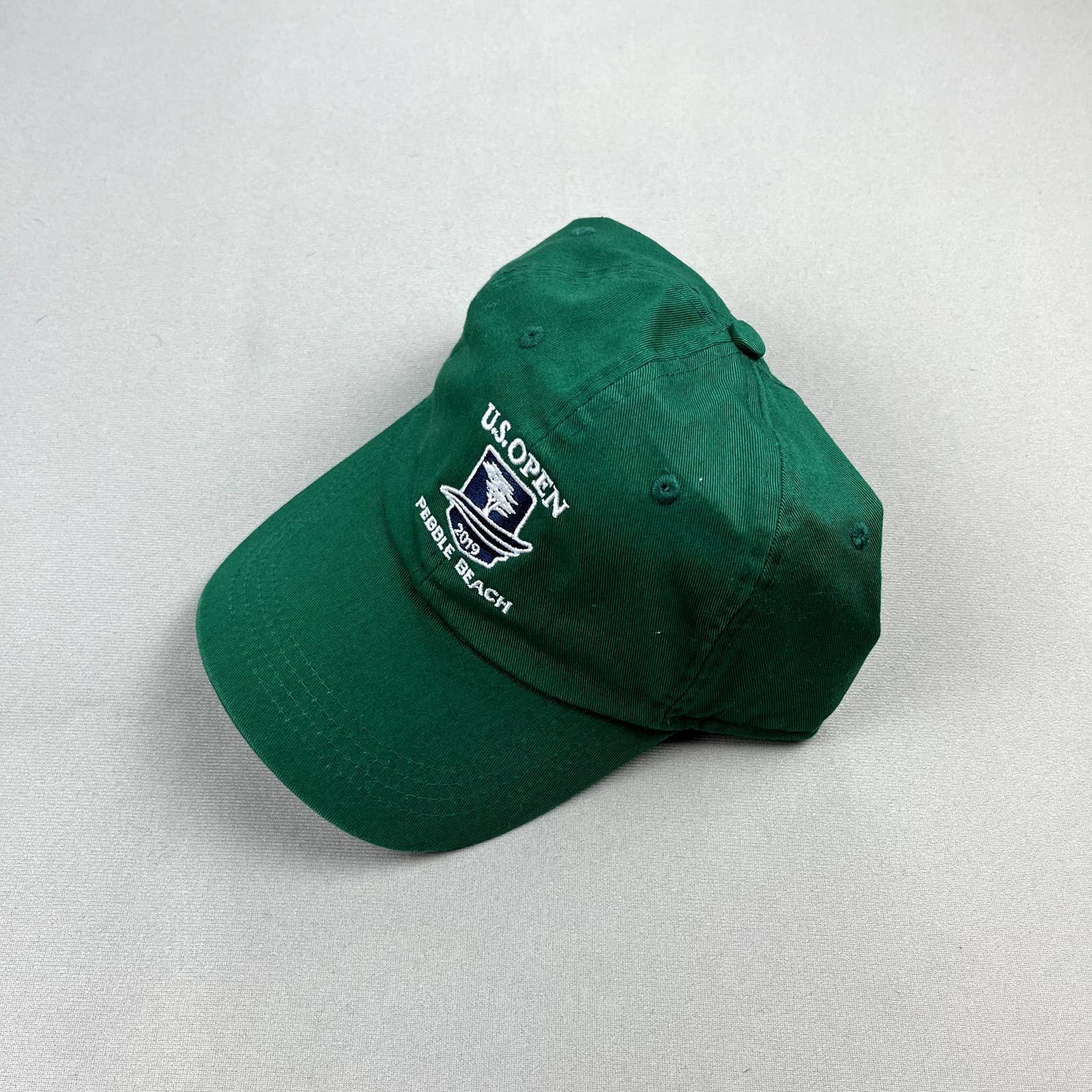 Pga Tour US Open Golf Hat Cap Strapback Green Pebble Beach PGA Tour ...