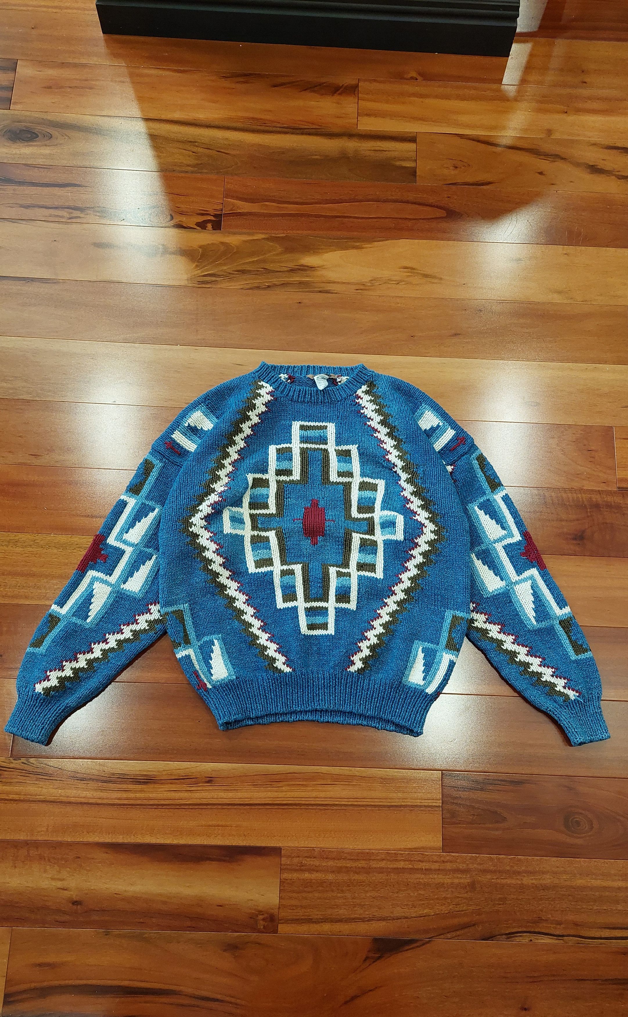 Coogi × Streetwear × Vintage Vintage 90s Coogi Style Heavyweight Knit ...