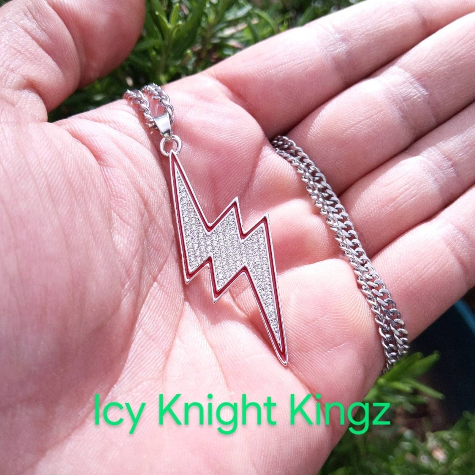 Custom 24"Cuban Chain - White Gold Finish Flash | Grailed