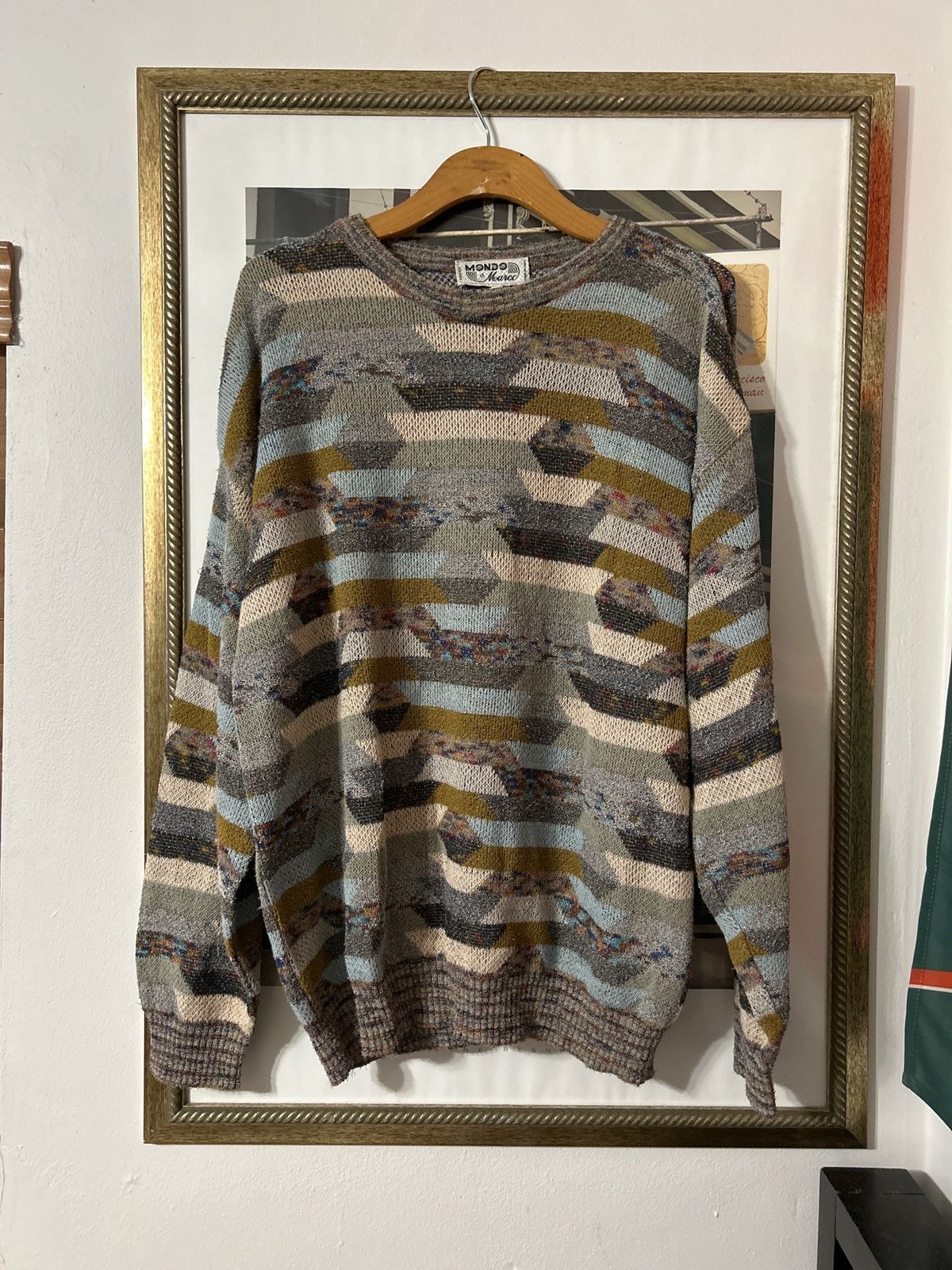 Italian Designers × Streetwear × Vintage Vintage 90s Mondo Italian Knit ...