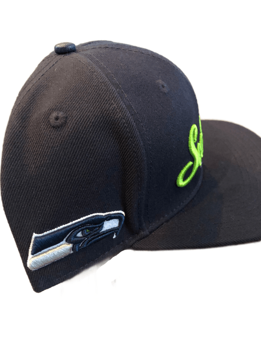 Pro Standard NWT Seattle Seahawks Pro Standard Script Logo Snapback Hat ...