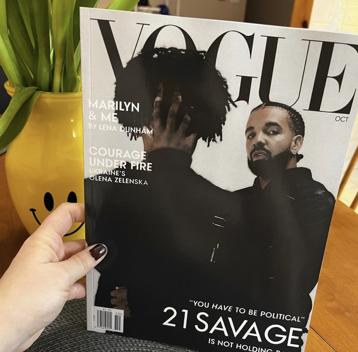 Drake Drake 21 Savage Vogue Magazine | Grailed