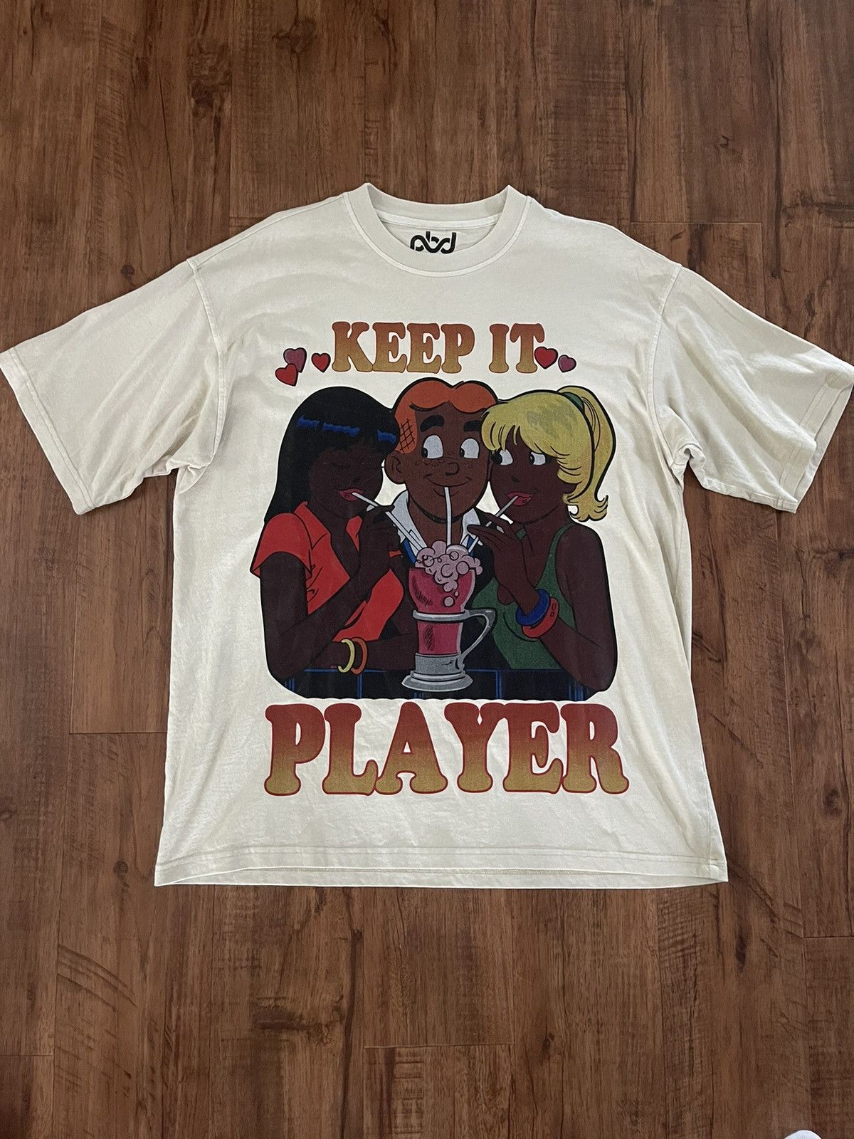 Streetwear Black Archie “Keep It Playa” Tee | Grailed