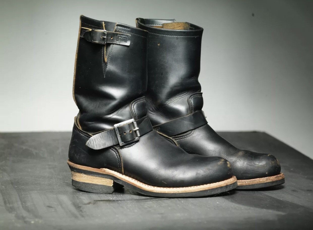Red Wing RED WING 9268 Klondike Leather Engineer boots black US7.5 ...