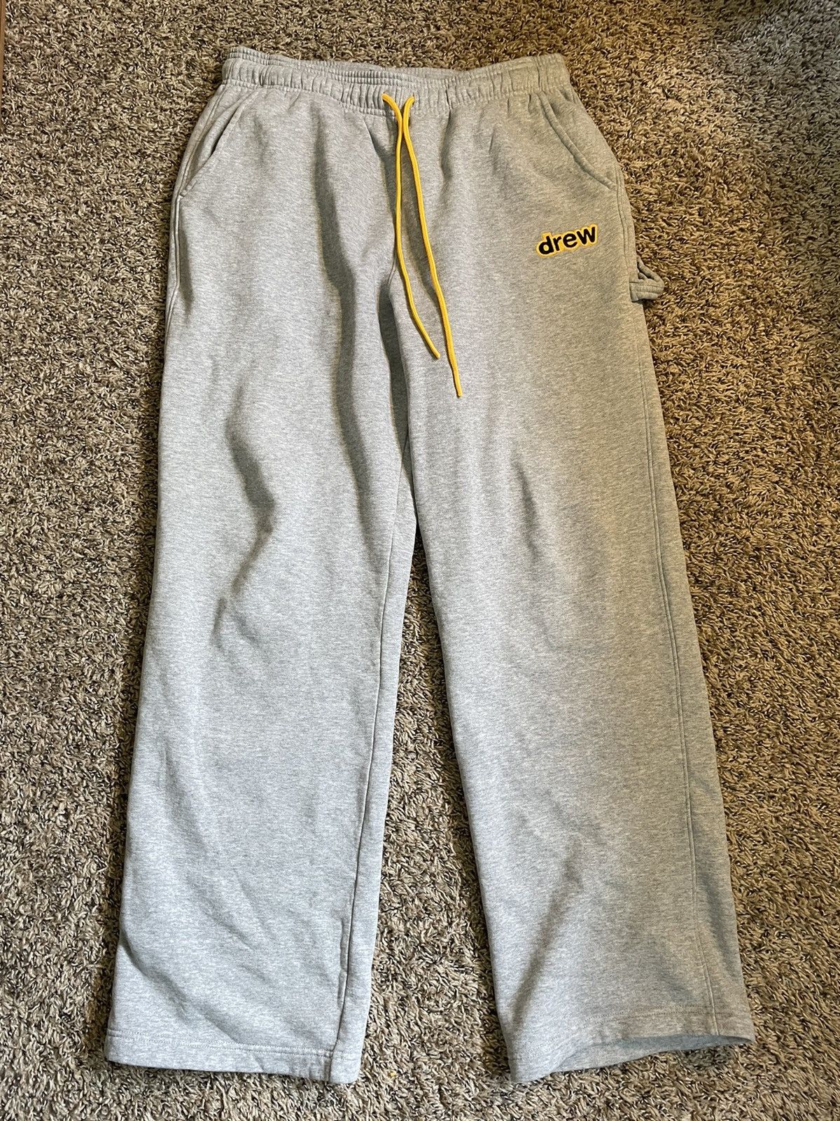 Drew House Drew House Grey Secret Carpenter Sweatpants (size xl) | Grailed
