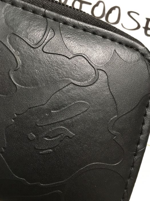 Bape New Logo Camo Vegan Leather Wallet & Key Case A Bathing Ape | Grailed