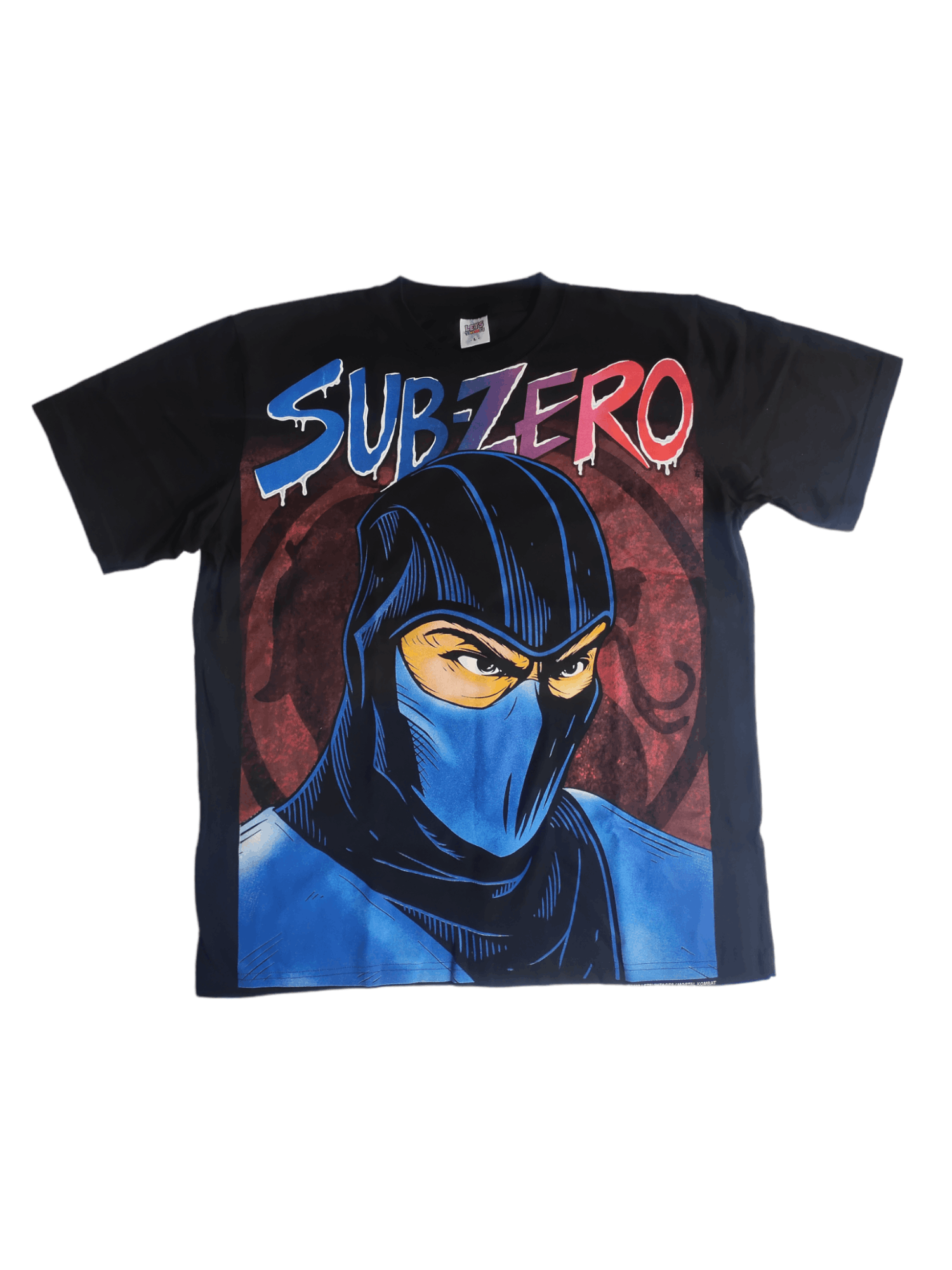 Exclusive Game × Movie × Vintage Limited Bootleg Mortal Kombat Sub Zero Logo Movie Size L | Grailed