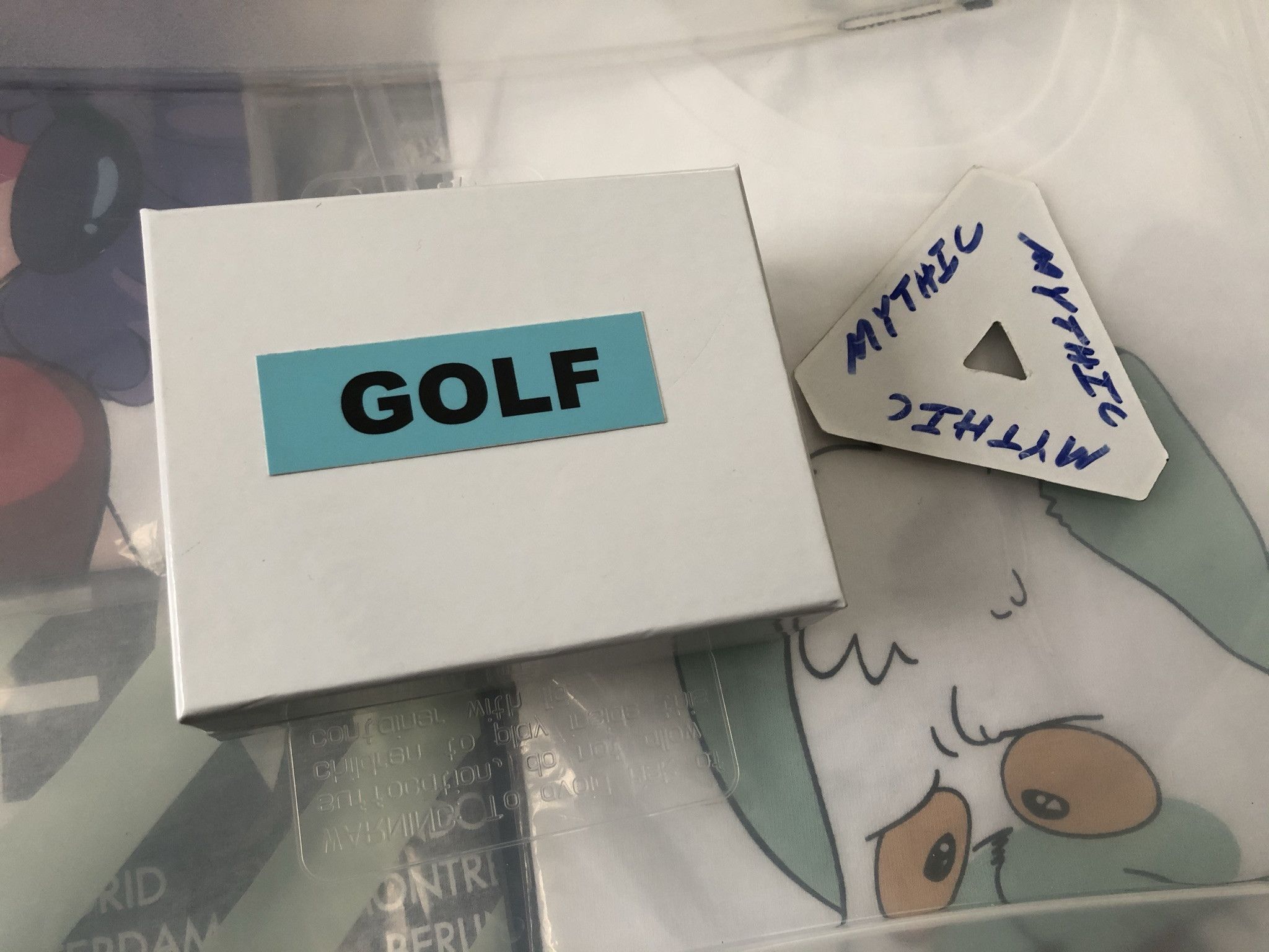 Golf Wang Golf Wang Box Logo Sticker | Grailed