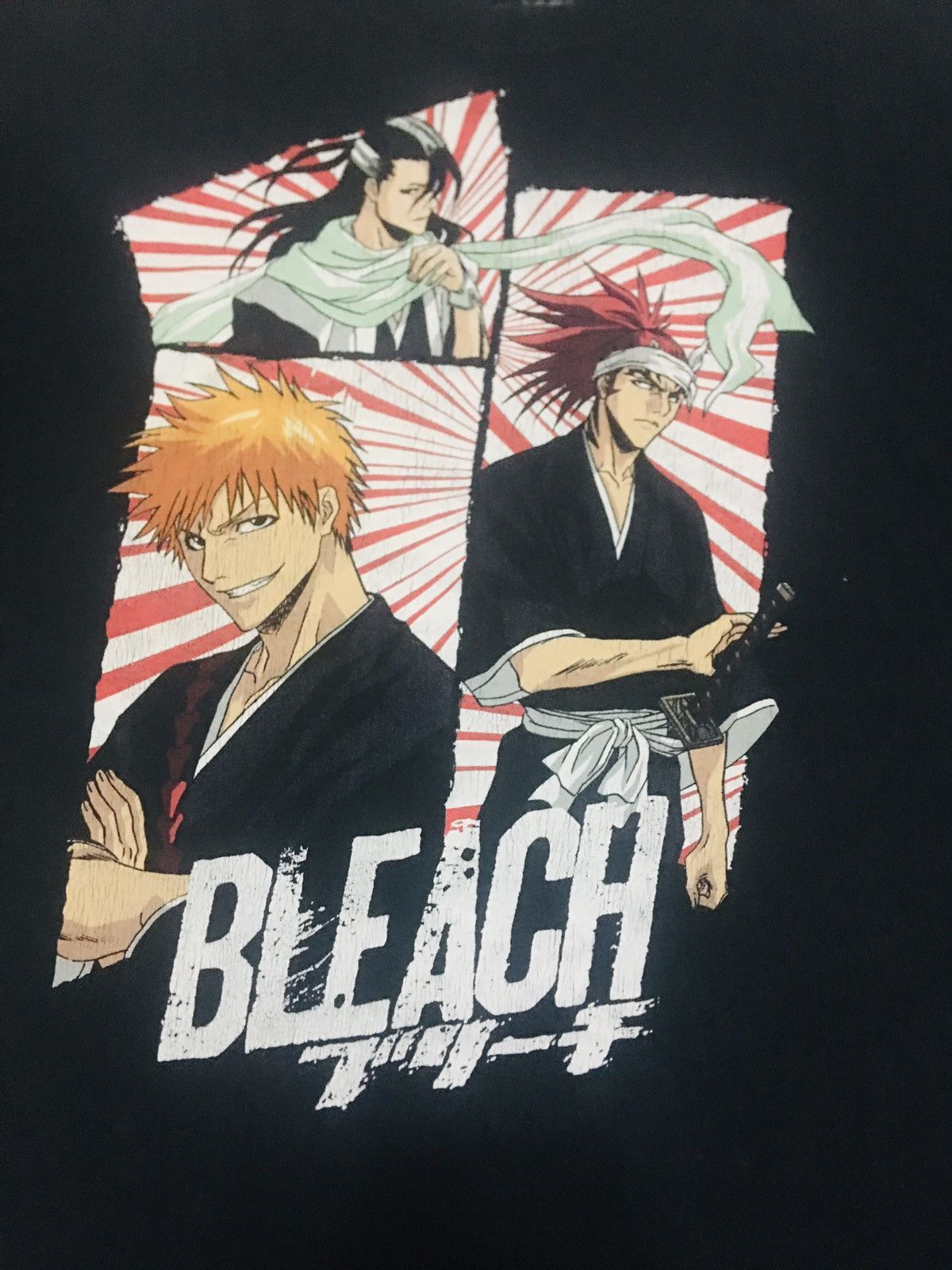 Anime × Cartoon Network × Japanese Brand VINTAGE BLEACH ANIME RARE T ...