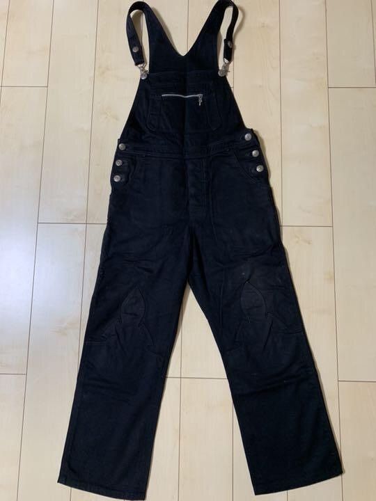 Chrome Hearts CH Black Denim Overall | Grailed