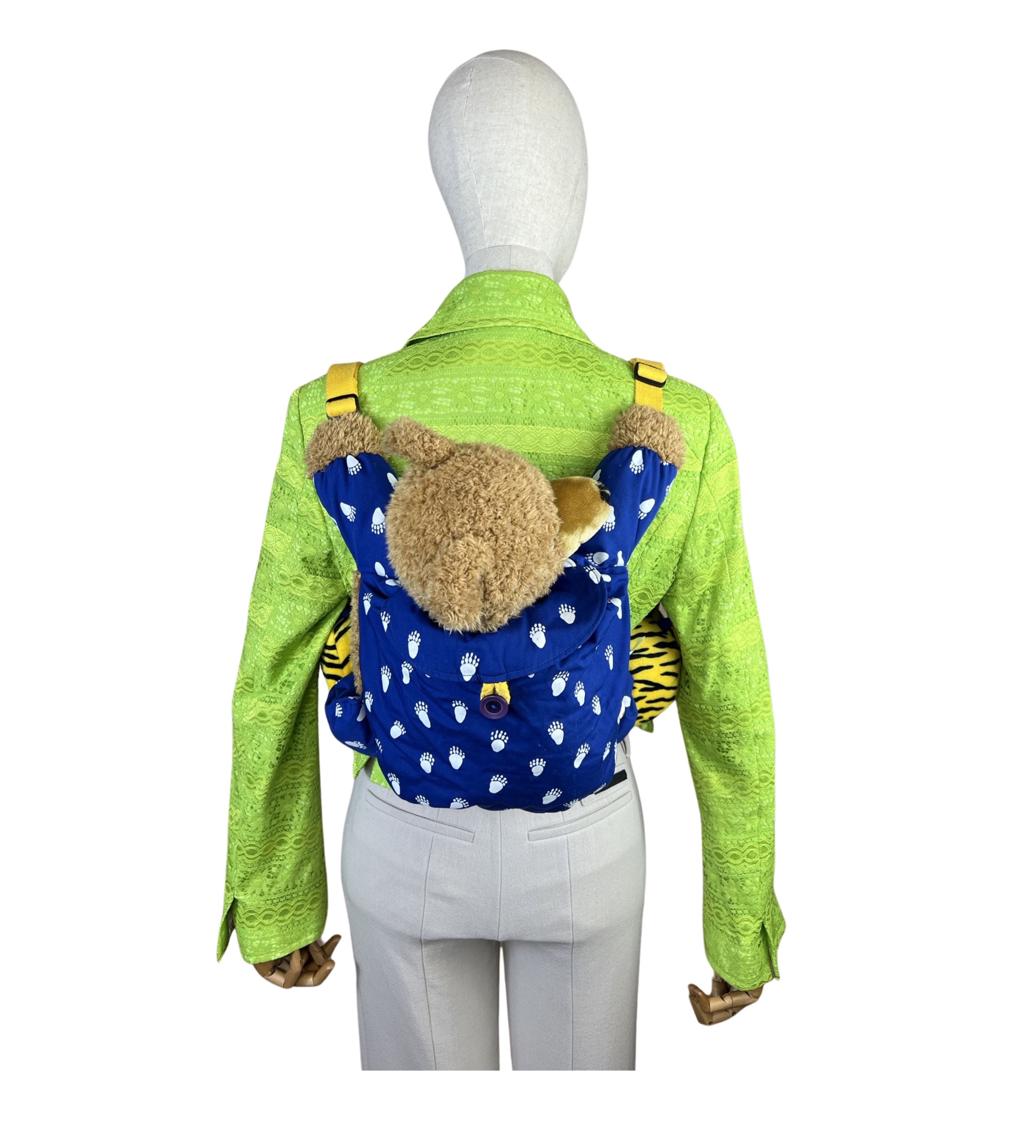 Streetwear × Vintage Vintage Kidcore Teddy Bear Backpack | Grailed