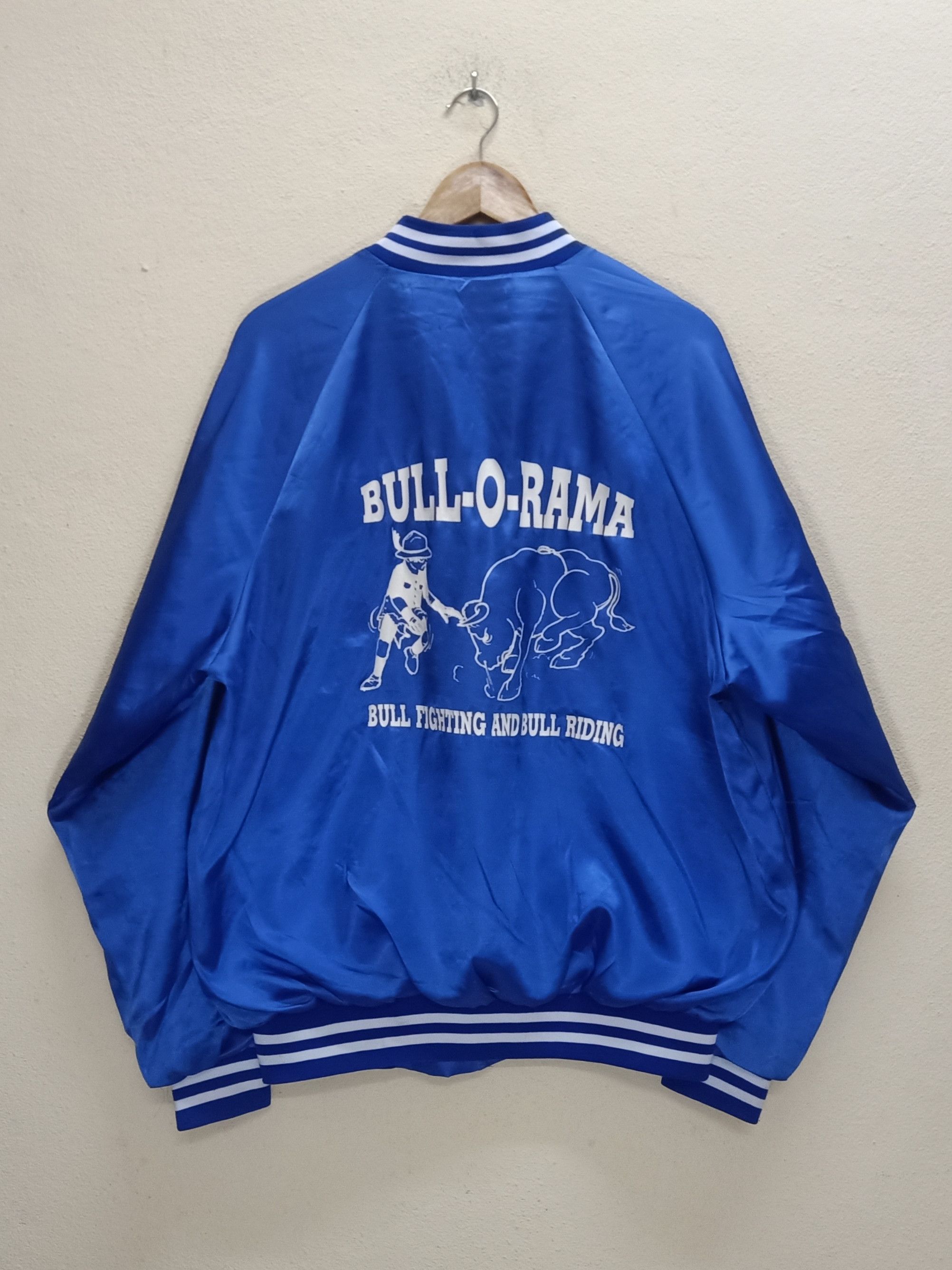 Vintage 80's CARDINAL Of CANADA X Bull-O-Rama USA Varsity Jacket | Grailed