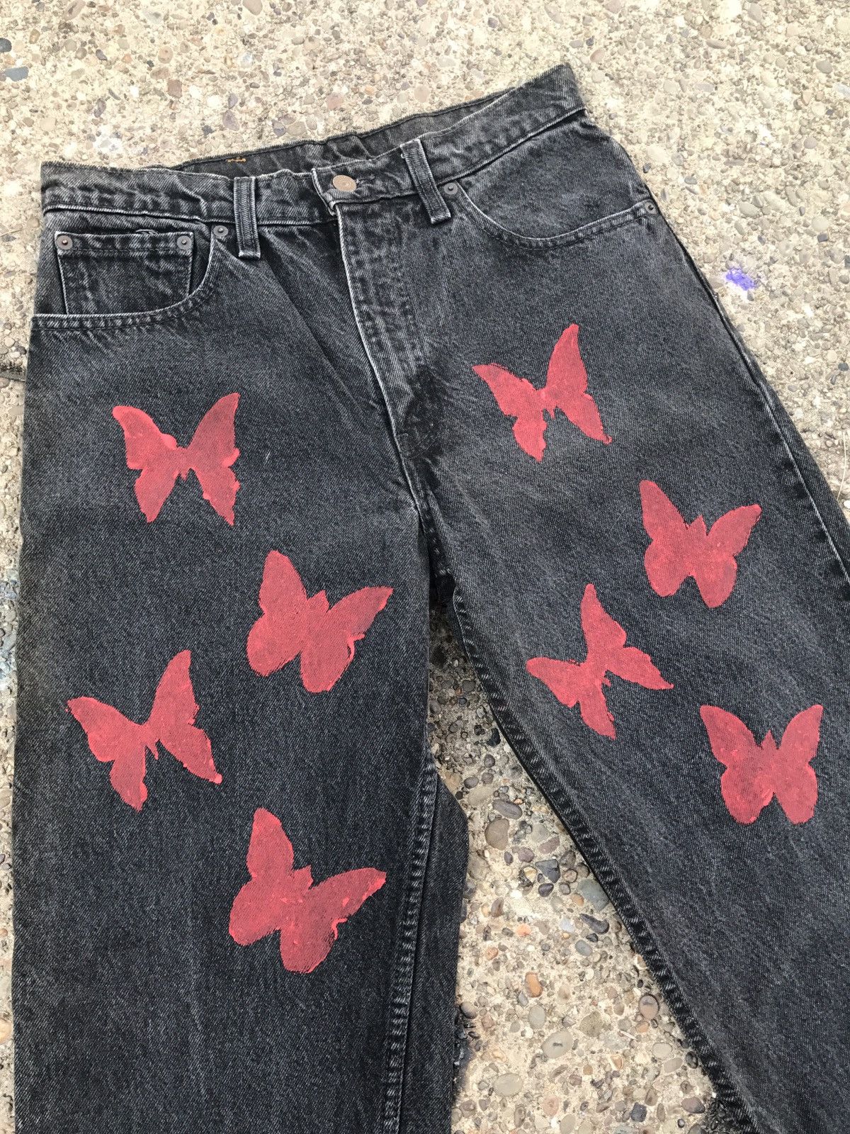 Levi's 🦋 Ian Connor Playboi Carti Inspired Jeans Raf Simons Supreme Box ...