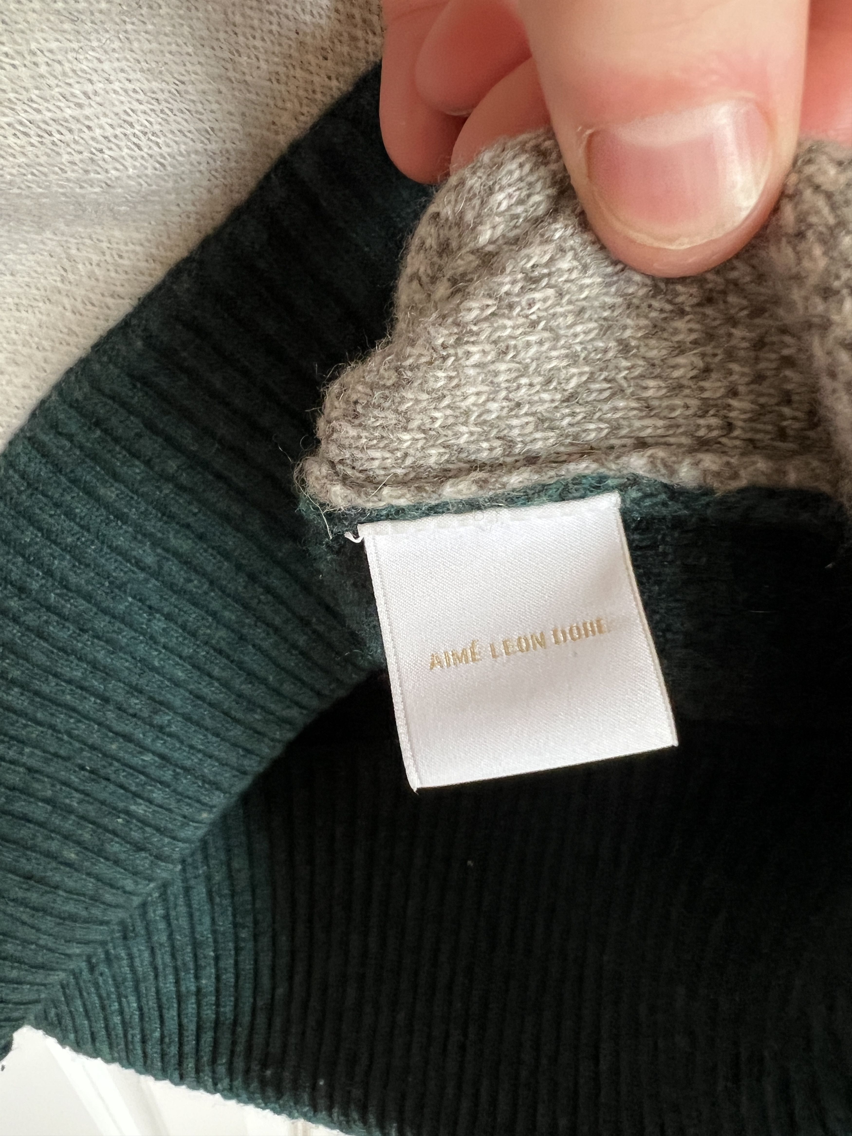 Aime Leon Dore Amie Leon Dore JFK Wool Knit Sweater | Grailed