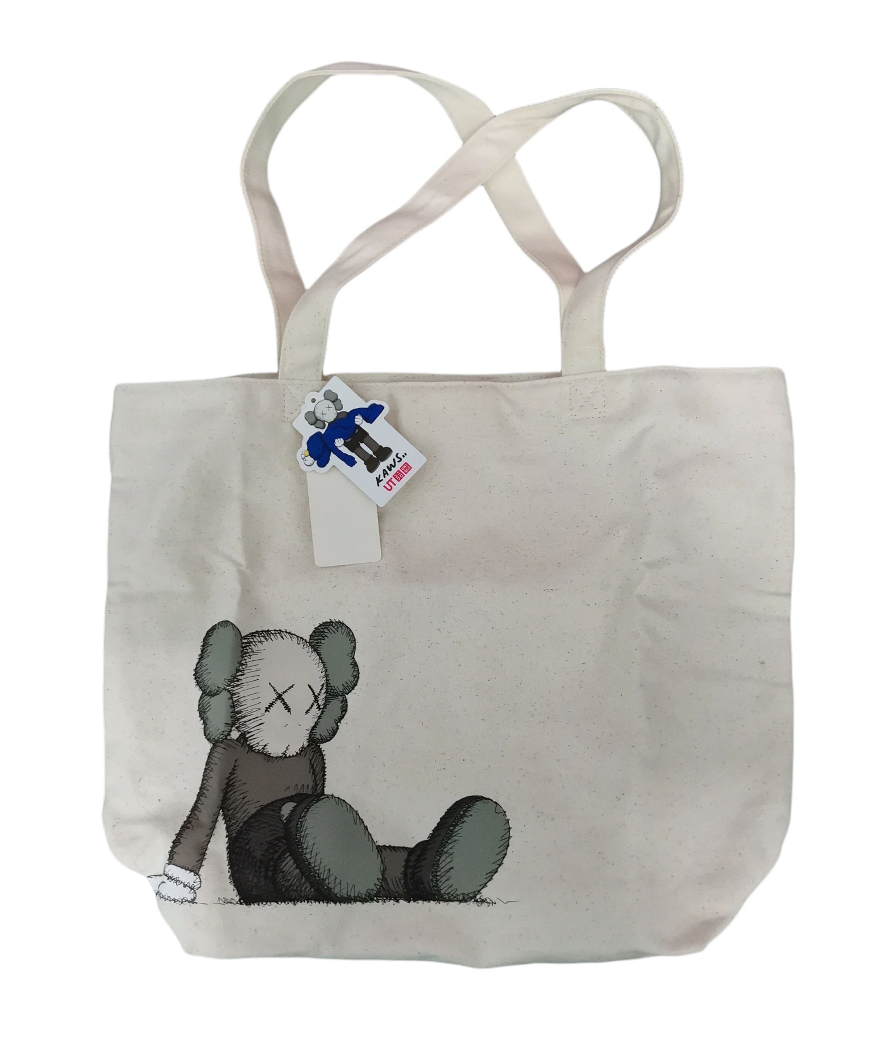 Designer × Japanese Brand × Kaws Kaws Tote Bag White Deadstock Japan ...