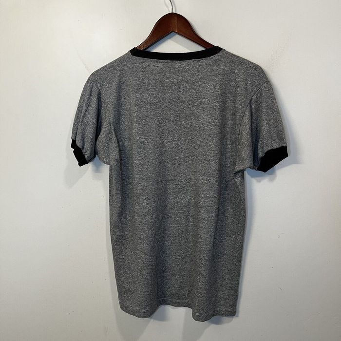 Vintage Vintage 80s Woody’s Record Single Stitch Ringer T- Shirt | Grailed