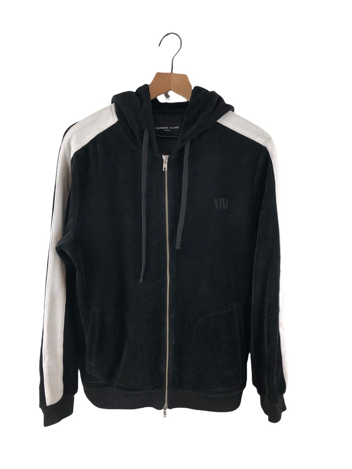 Number (N)ine Number Nine x Velour Zip up | Grailed