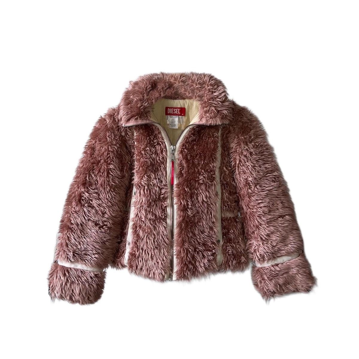 Diesel × Streetwear × Vintage Vintage 90s Diesel Fur Fuzzy Mohair ...