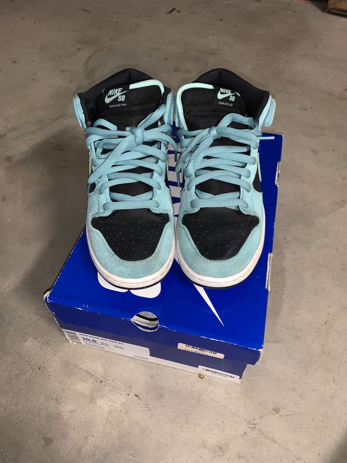 Nike Nike Sb Dunk Mid “Sea Crystal” | Grailed