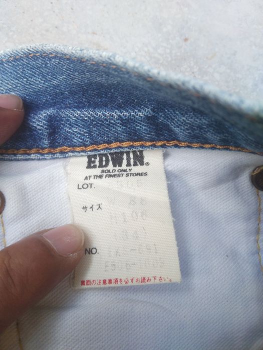 Edwin 90s Vintage Japan Edwin Seivedge Redline Jeans 34x34 | Grailed