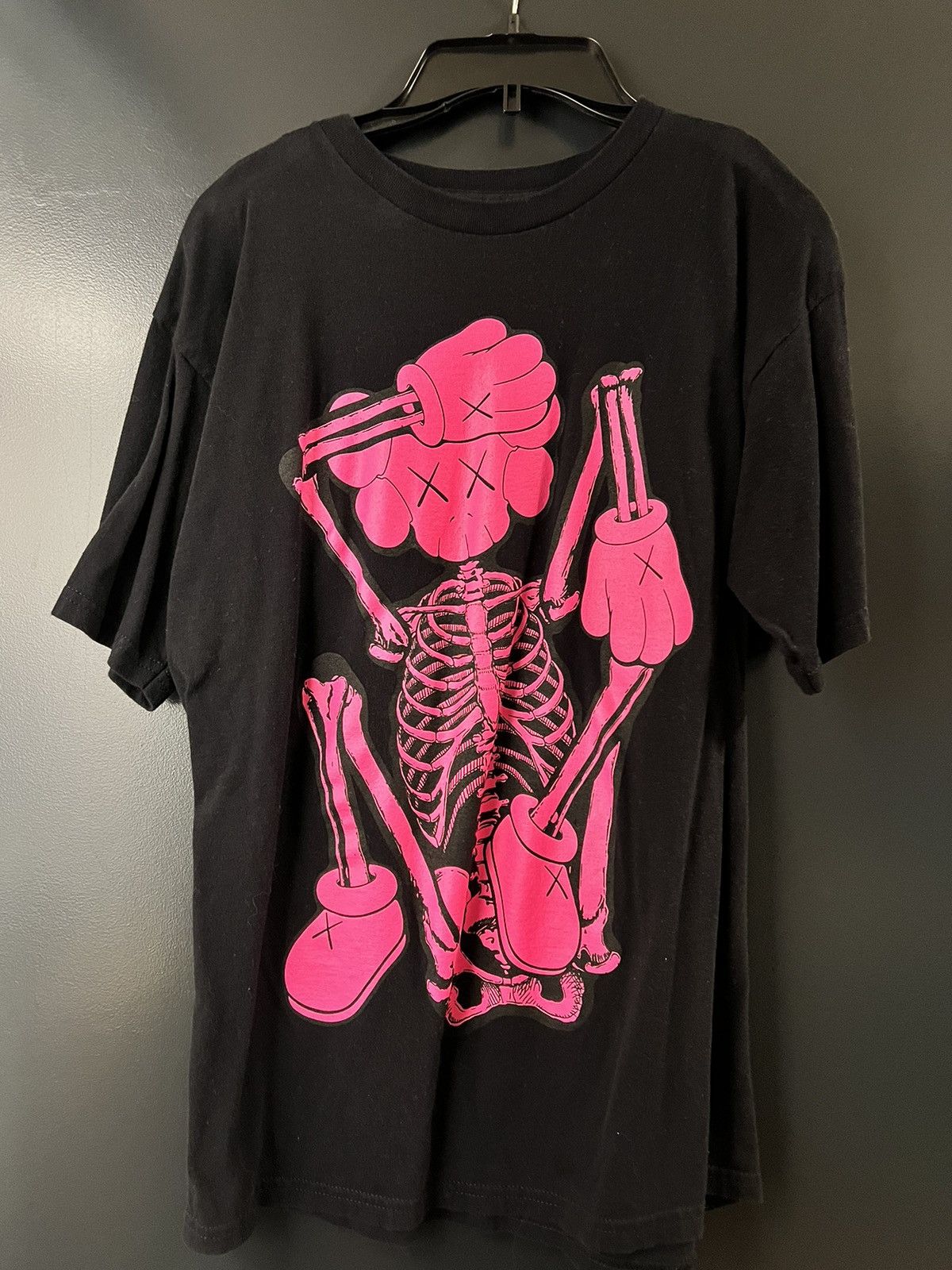 Kaws Kaws Skeleton New Fiction T-shirt | Grailed
