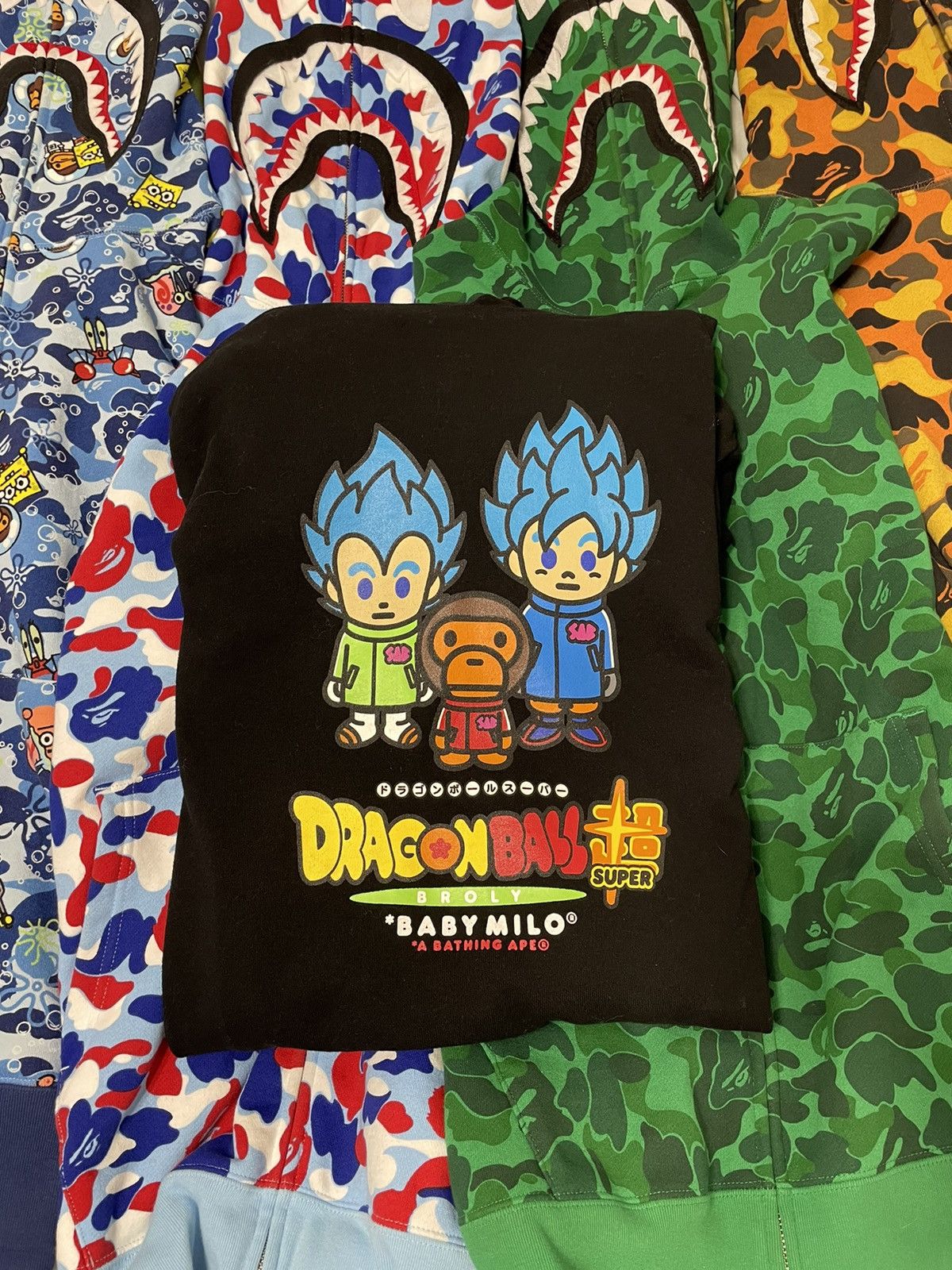 Bape Bape X Dragon Ball Super hoodie | Grailed