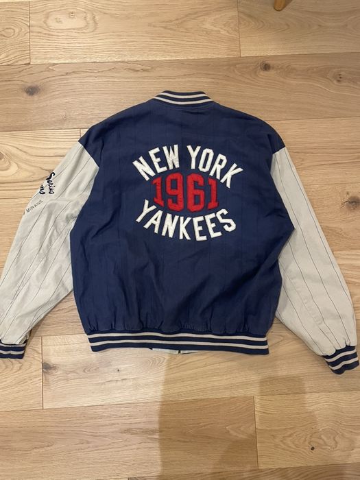 Mirage Vintage Mirage Reversable New York Yankee Jacket | Grailed