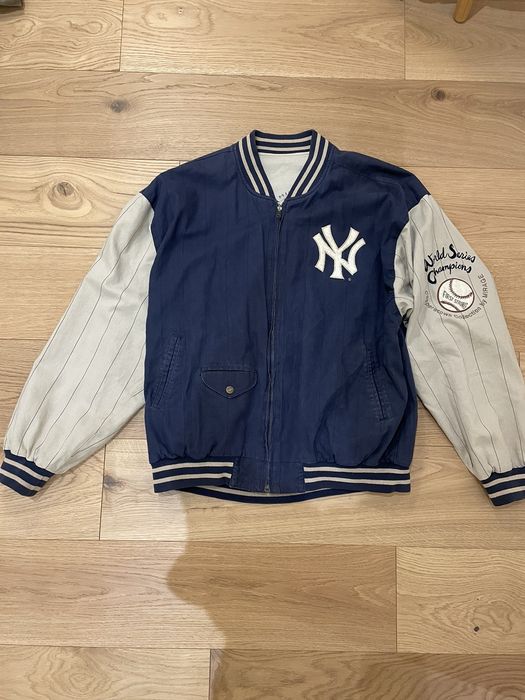 Mirage Vintage Mirage Reversable New York Yankee Jacket | Grailed