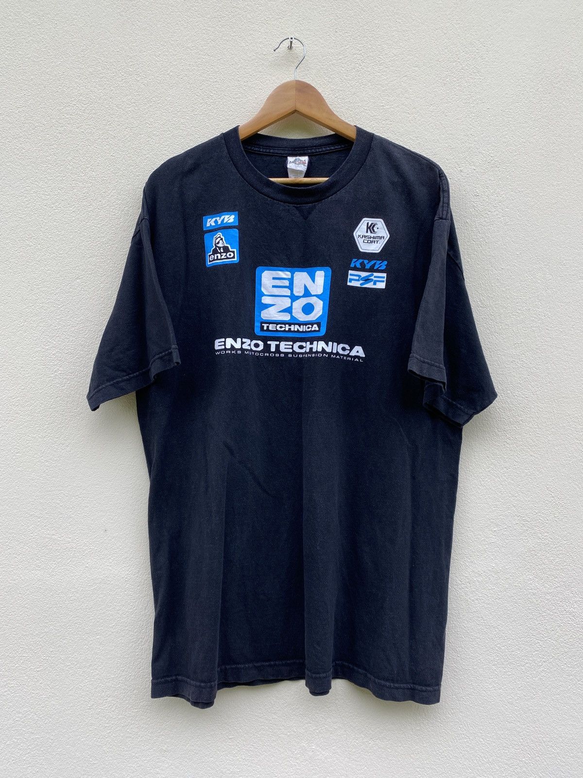 Band Tees × Streetwear × Vintage Vintage 00s Enzo Racing KYB Motorcross ...