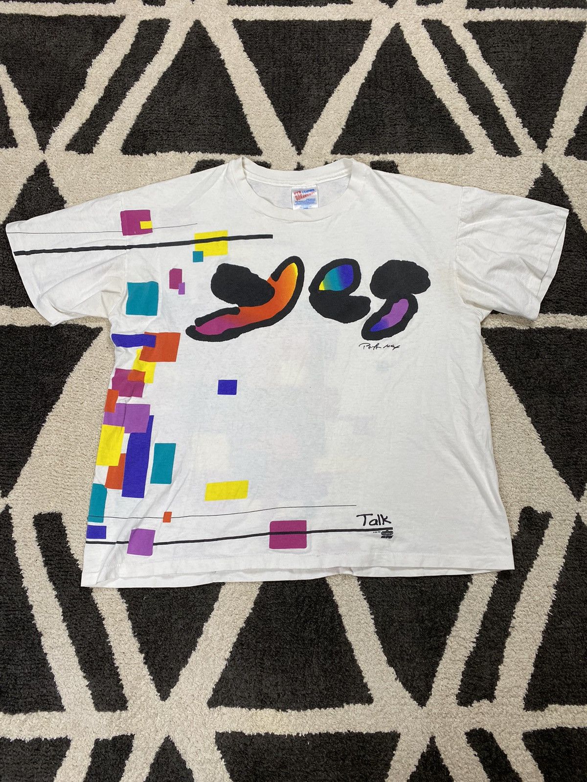 Band Tees × Streetwear × Vintage Vinatge YES Peter Max Band T | Grailed