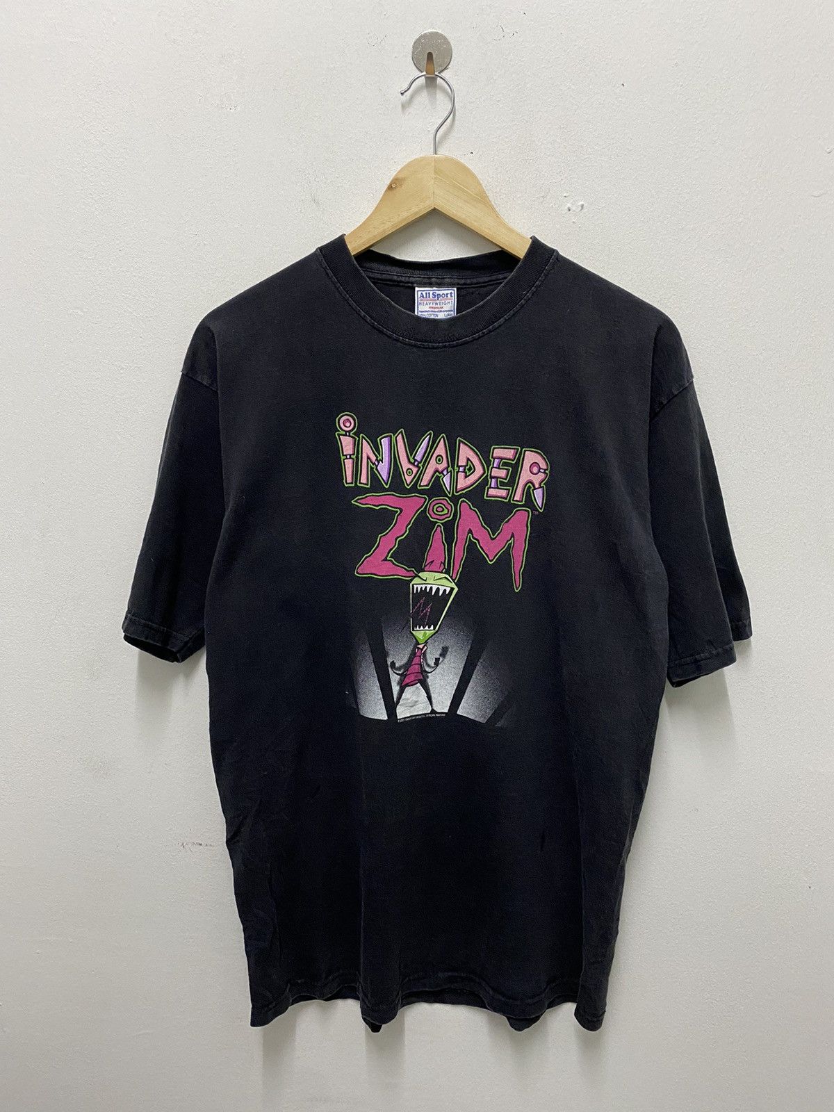 Vintage Vintage 2000s Invader Zim Nickelodeon Tv Show Tee Cartoon | Grailed
