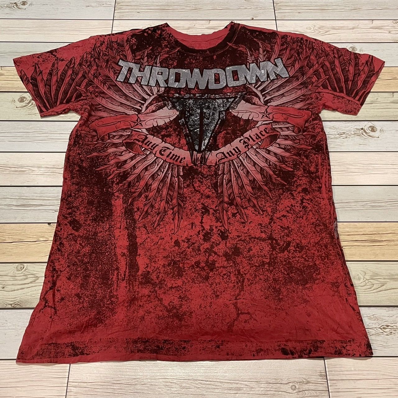 Affliction × Ed Hardy × Streetwear Rare Throwdown Premium MMA ...