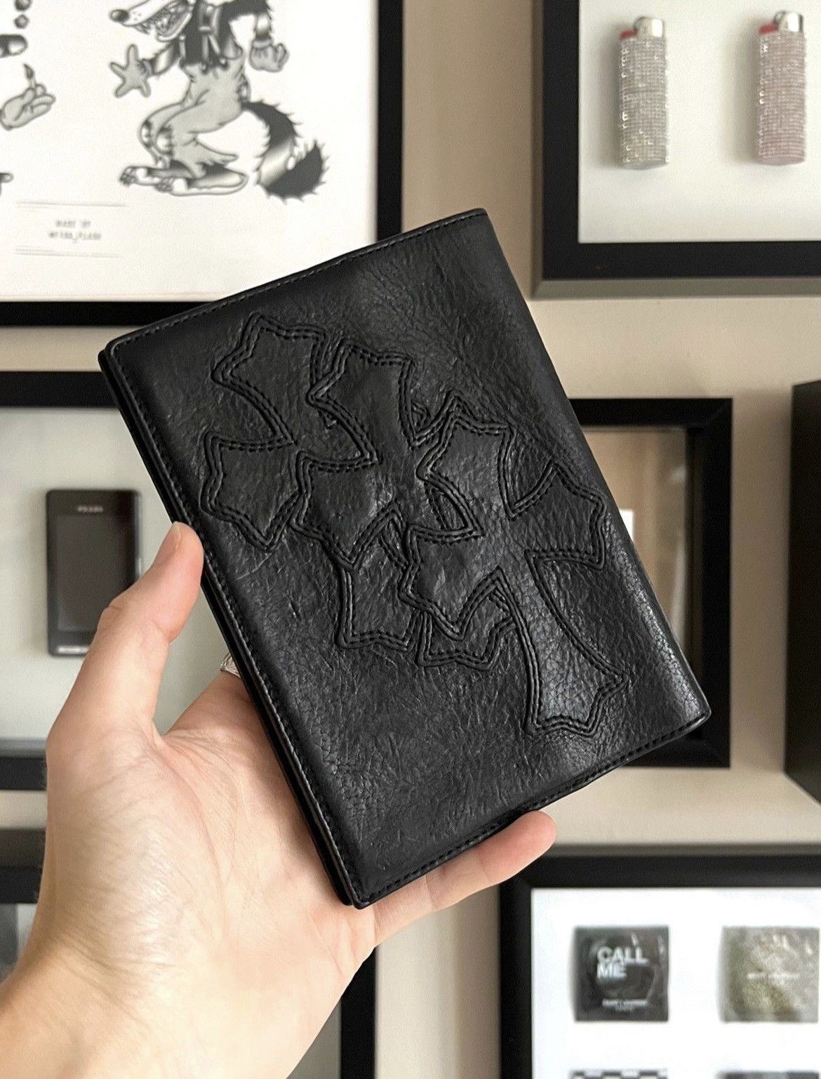 Chrome Hearts Chrome Hearts Passport / Book Cover | Grailed