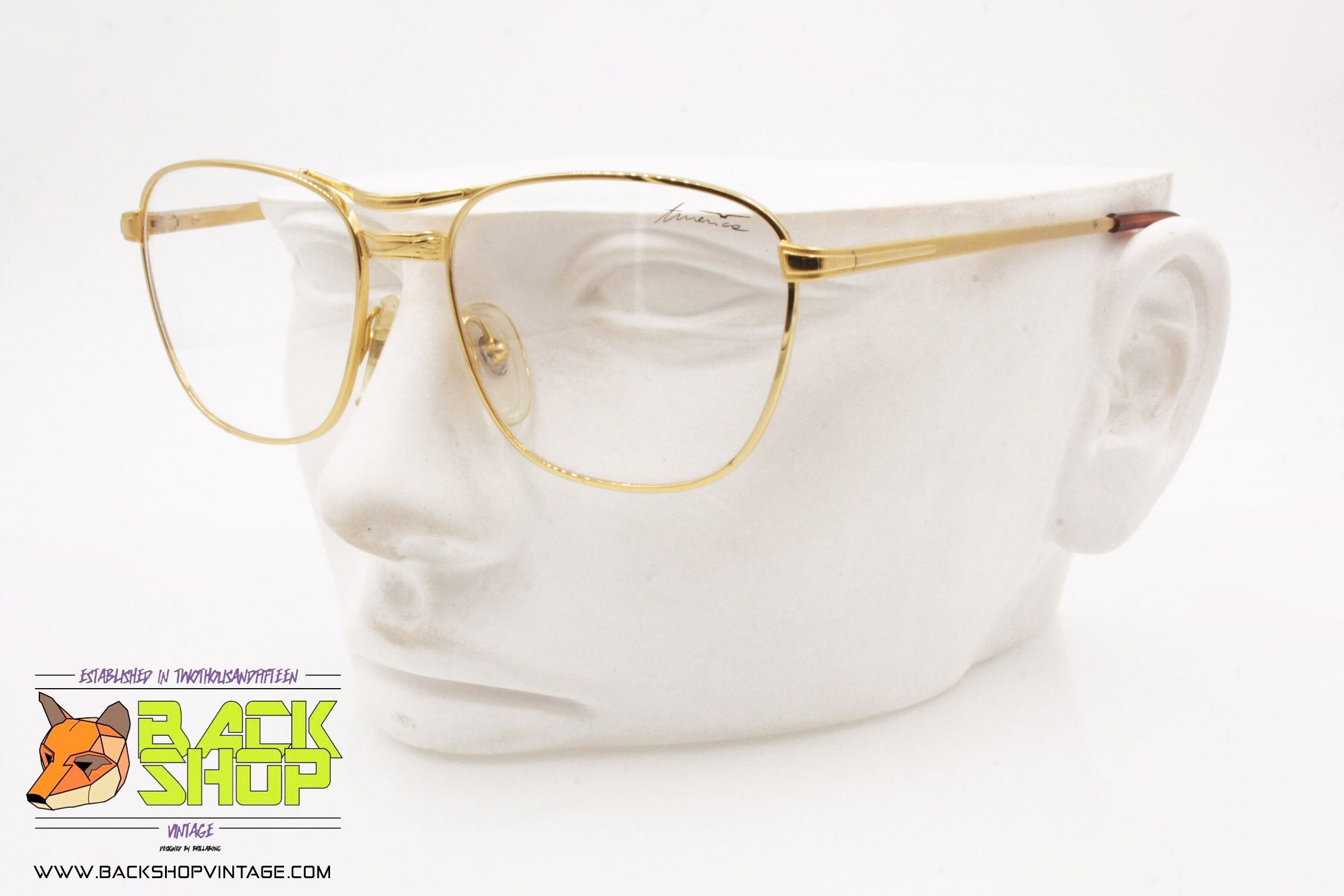 America AMERICA mod. TOP 90, Vintage aviator/pilot frame NOS | Grailed