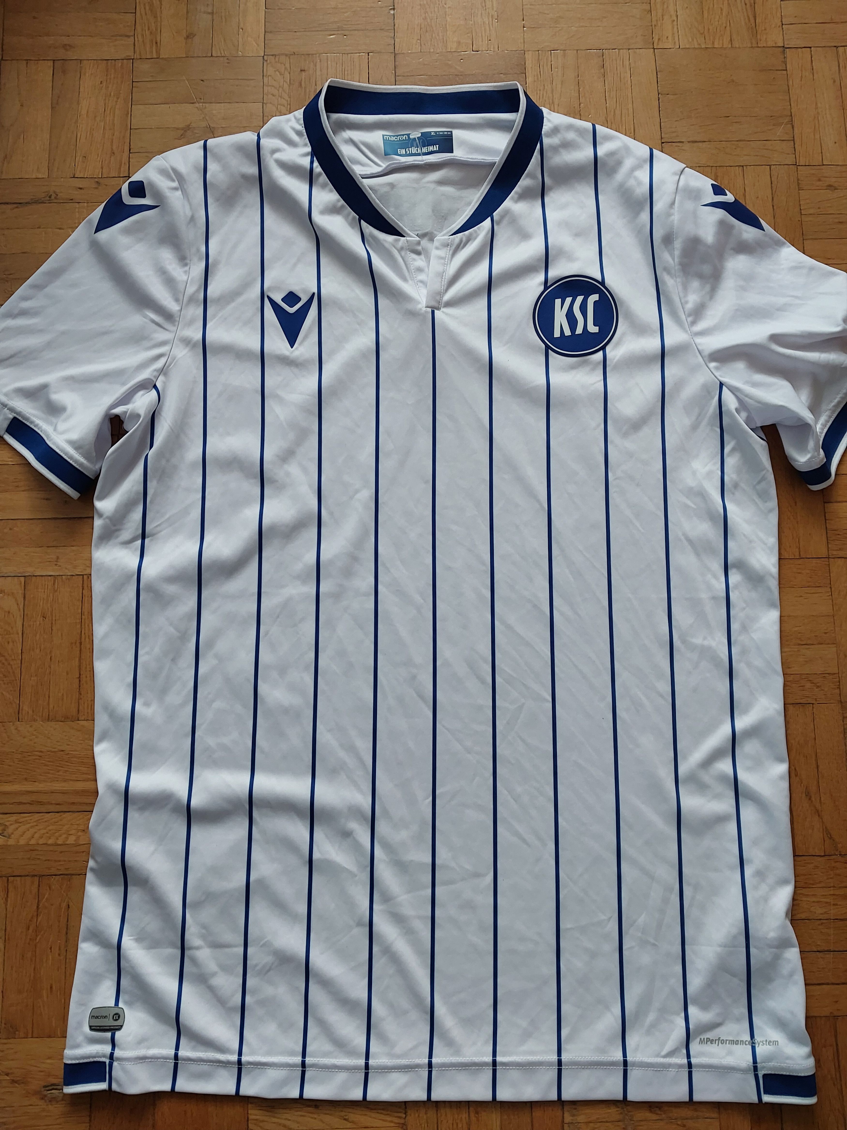Macron Macron ksc Karlsruher germany football shirt soccer jersey | Grailed