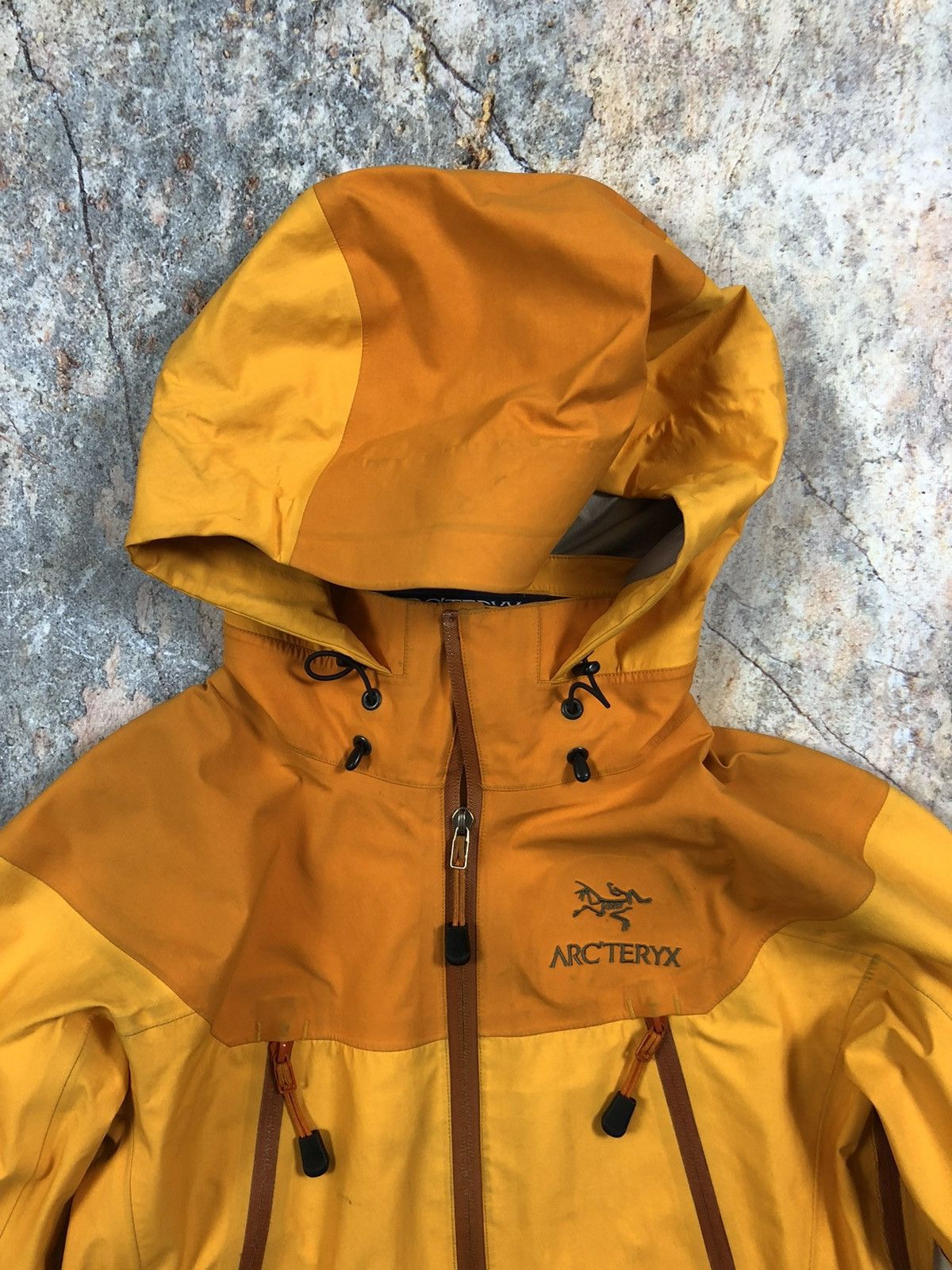 Arc'teryx × Goretex Arcteryx yellow gore Tex jacket | Grailed