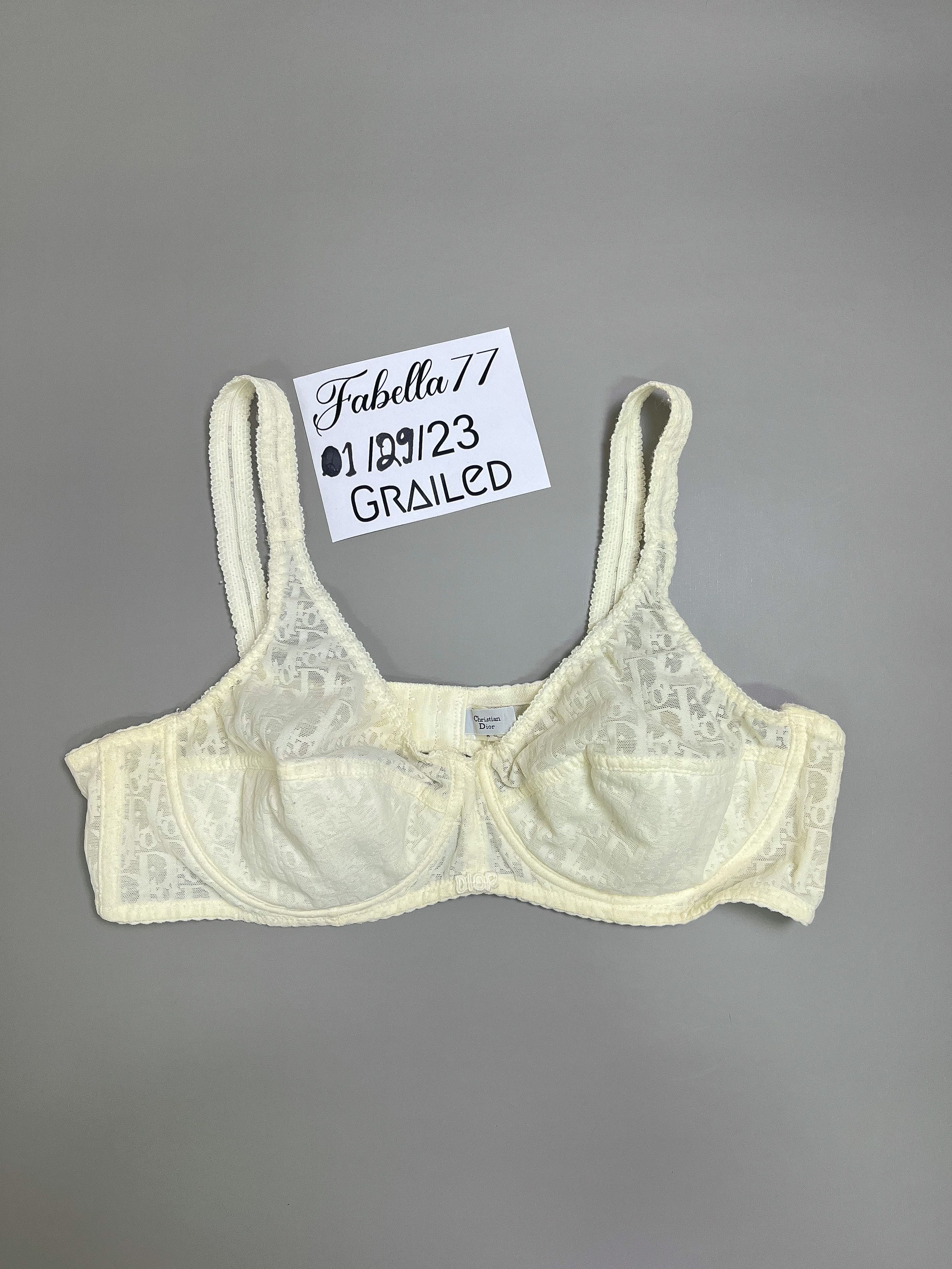 Dior Vintage Christian Dior Monogram Bra | Grailed