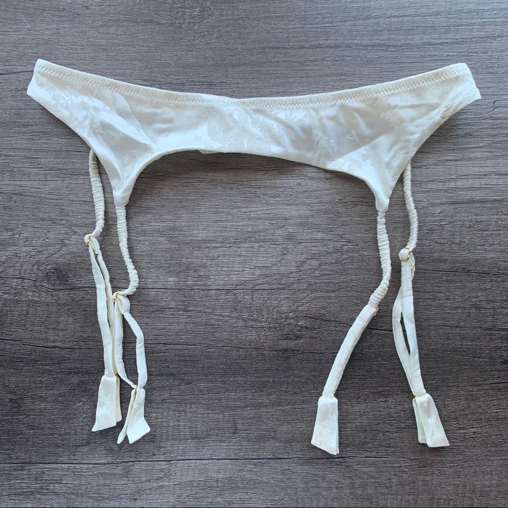 Victoria's Secret Victoria’s Secret Dream Angels Satin Garter Belt ...