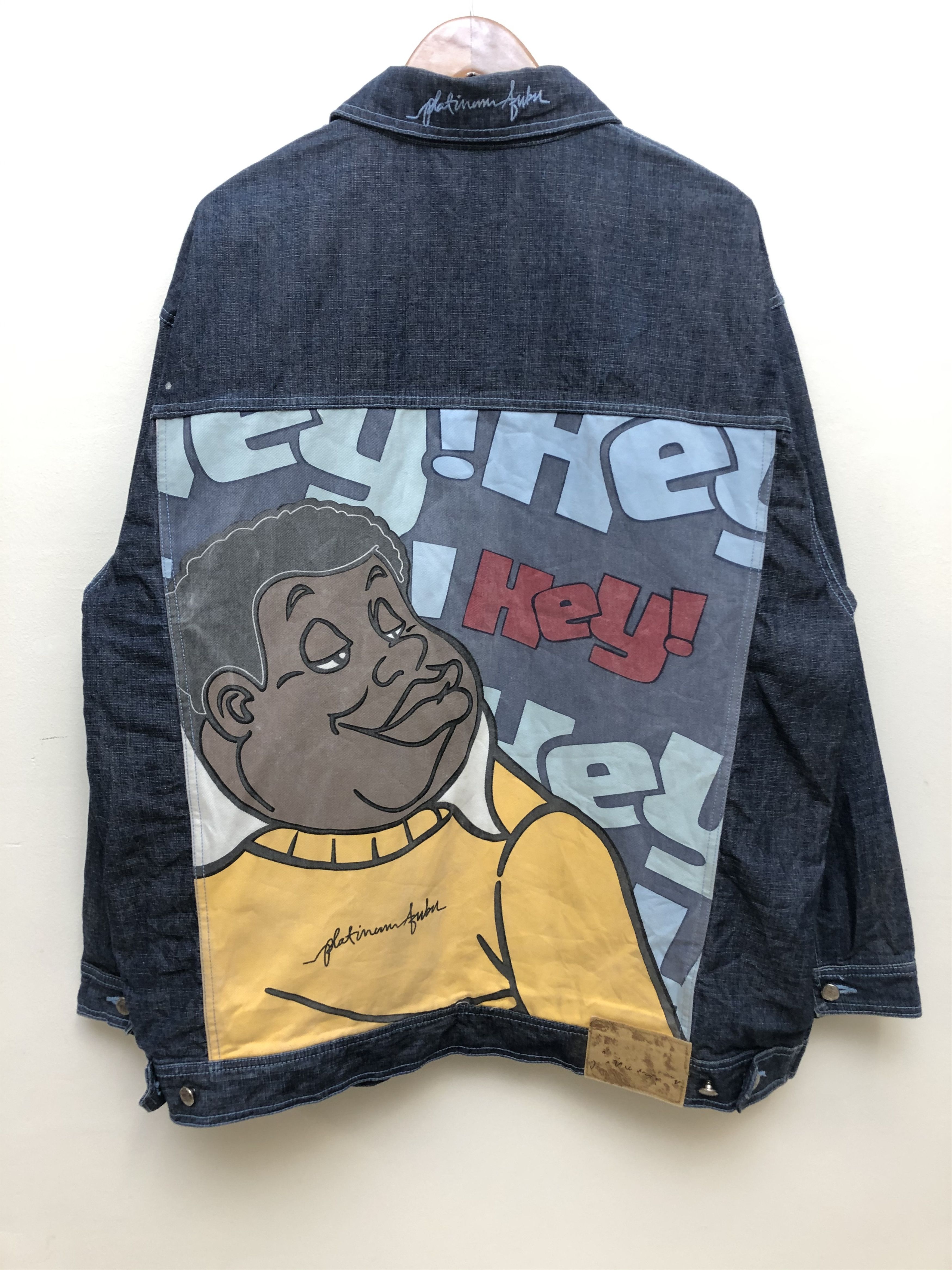 Fubu × Vintage Vintage 90's Fubu Platinum Fat Albert Hip Hop Denim ...