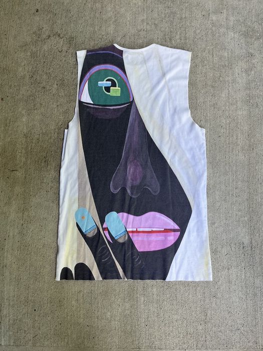 Raf Simons 🥼Raf Simons Brian Calvin Runway Sleeveless Top | Grailed