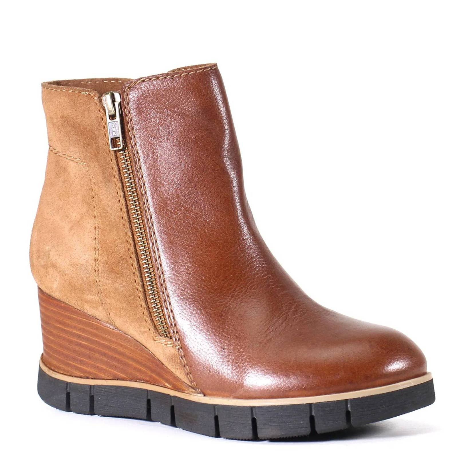 Diba True NEW DIBA TRUE Bon Grace Wedge Boot In Cognac | Grailed