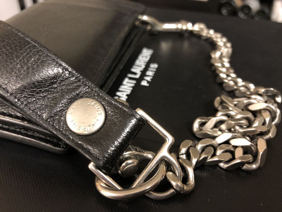 Saint Laurent Paris Bifold Saint Laurent Paris Chain Drive Wallet With ...