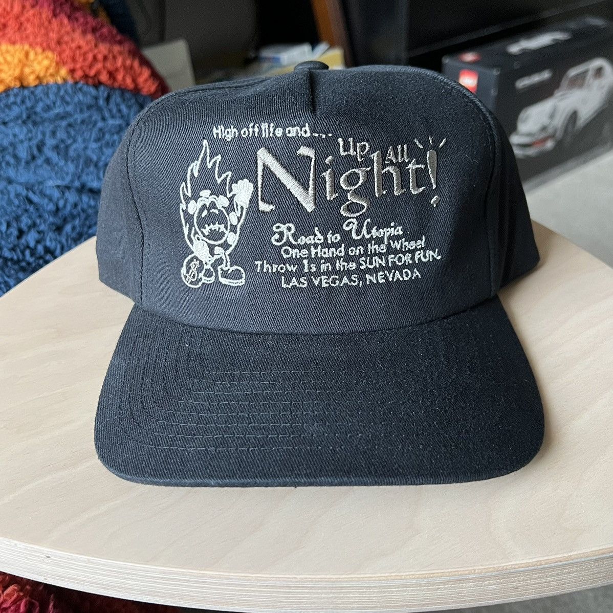 Travis Scott Road to Utopia LV Exclusive Snapback Hat | Grailed