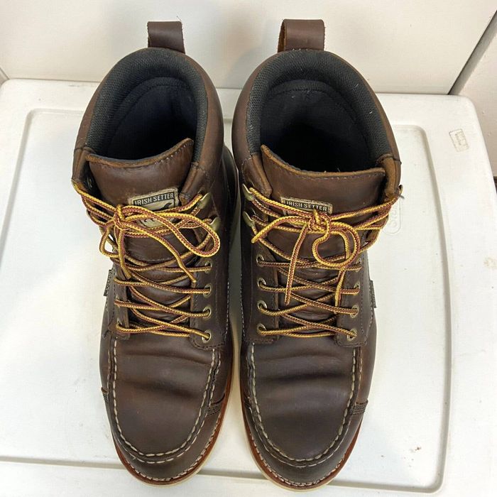Red Wing Irish Setter 9D Boots 891 Wingshooter Red Wing Moc Soft Toe ...