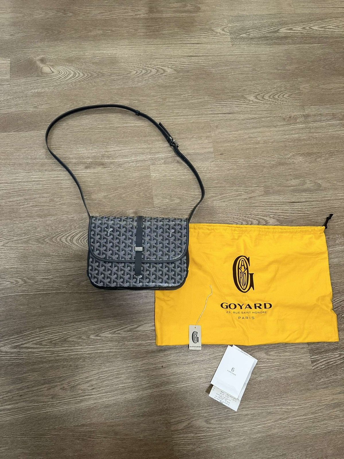 Goyard Goyard Belvedere Grey Side bag | Grailed