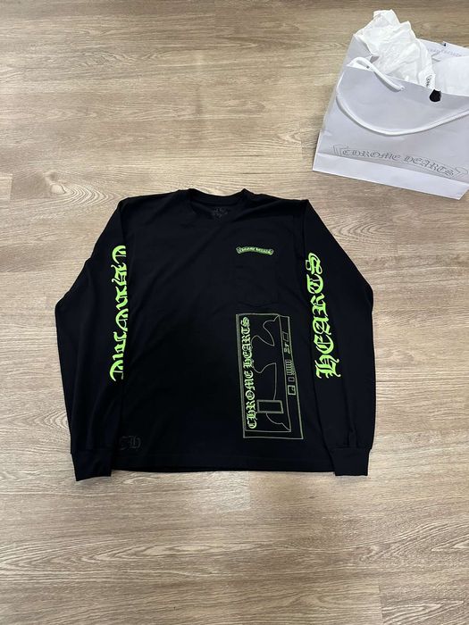 Chrome Hearts 23’ Chrome Hearts Aoyama Japan longsleeve vending machine ...