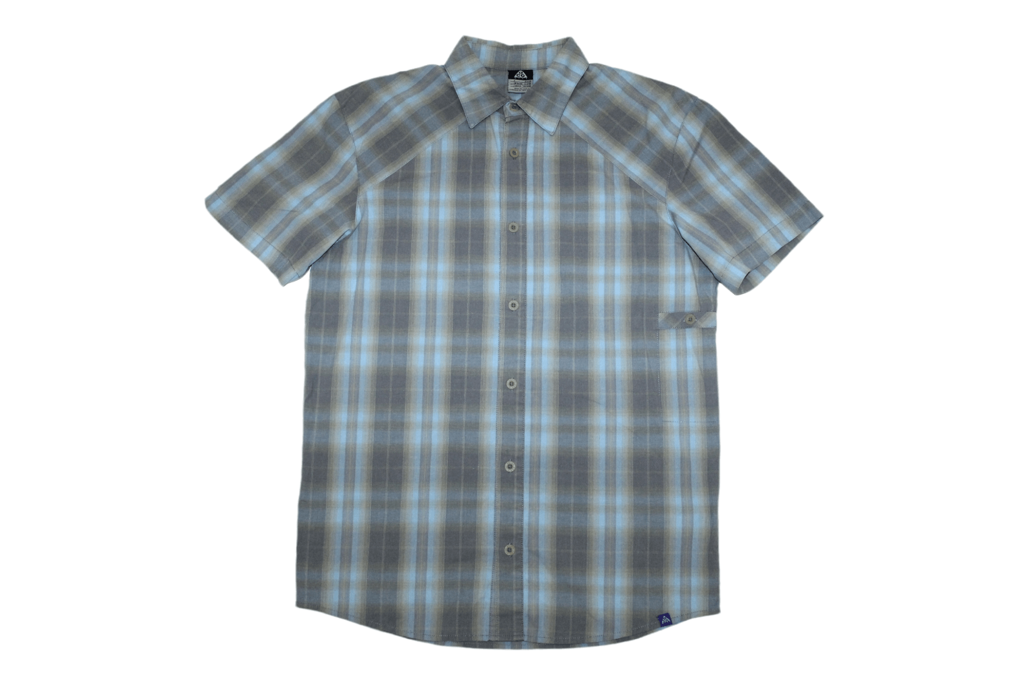 Outdoor Life Vintage Nike ACG Checkered S/S Tracking Shirt | Grailed