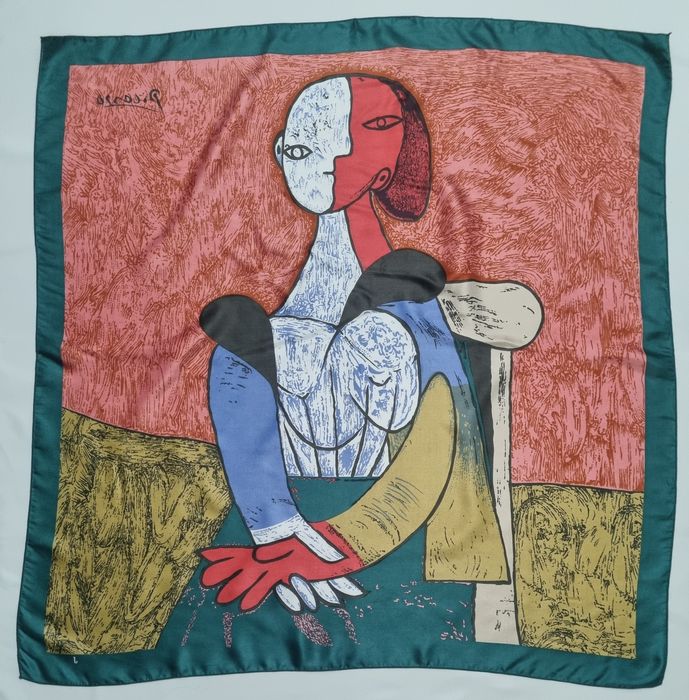 Art Picasso Silk Scarf | Grailed